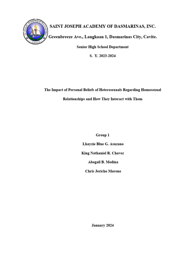 PR2 Bookbind | PDF | Homosexuality | Sexual Orientation