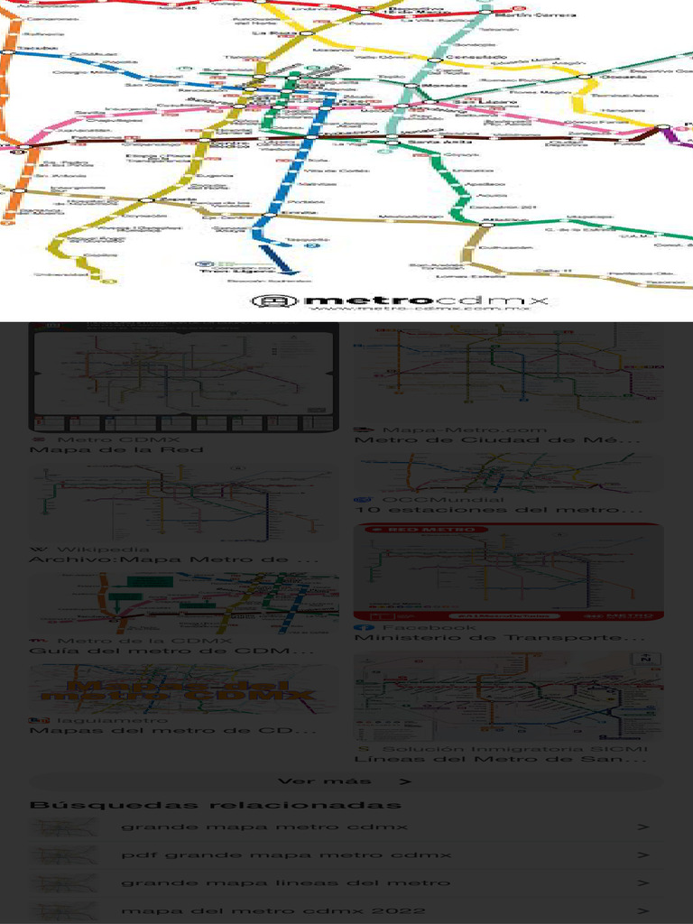 Mapa Metro | PDF | Informática | Tecnología