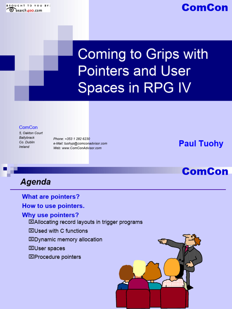 Manejo Apuntadores en RPG | PDF | Pointer (Computer Programming) | Computer Science