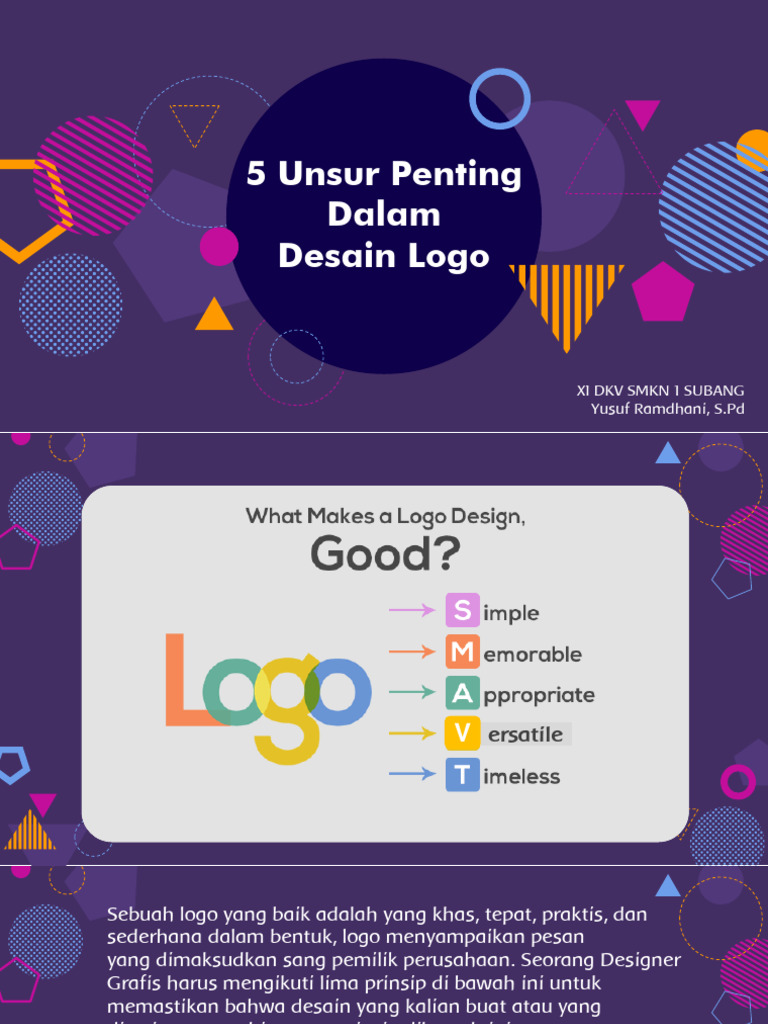 5 Unsur Penting Dalam Logo | PDF