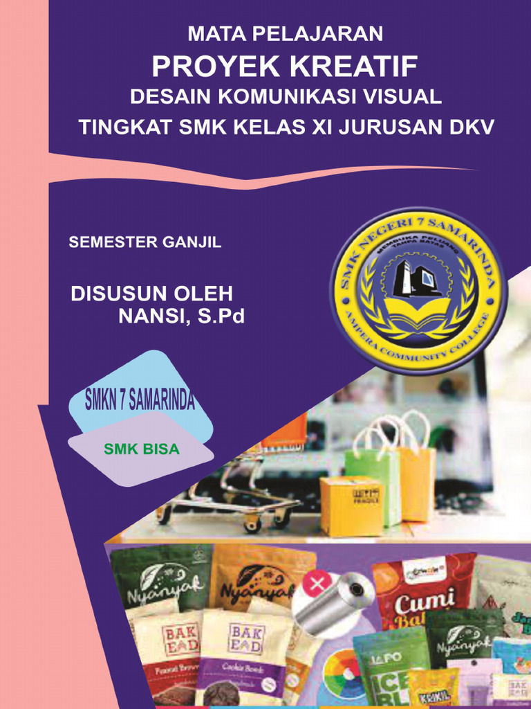 Modul Ajar DKV XI Desain Pumflet Dan Tumbler | PDF