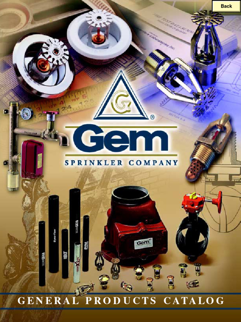 Gem General Cat | PDF | Fire Sprinkler System | Building Materials