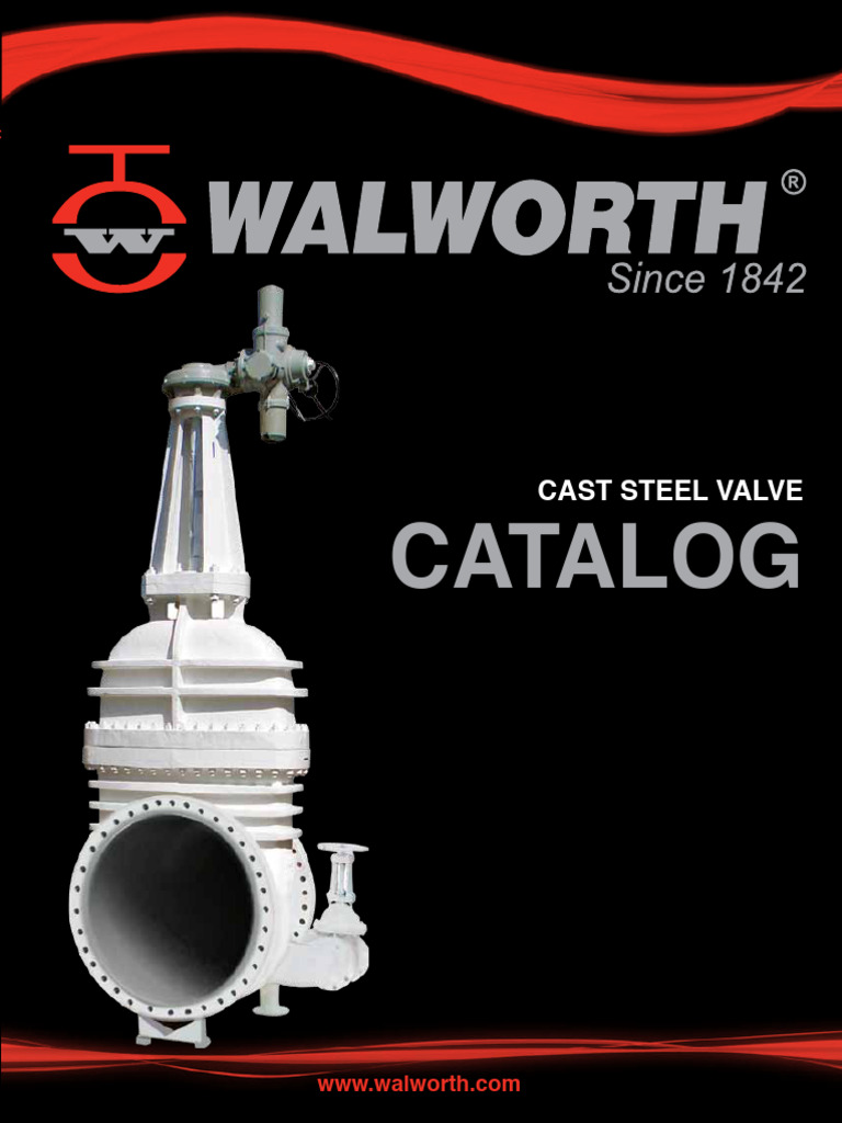 Walworth - Swing Check Valve - 4in 5341RF UT WCB | PDF | Valve | Stainless Steel