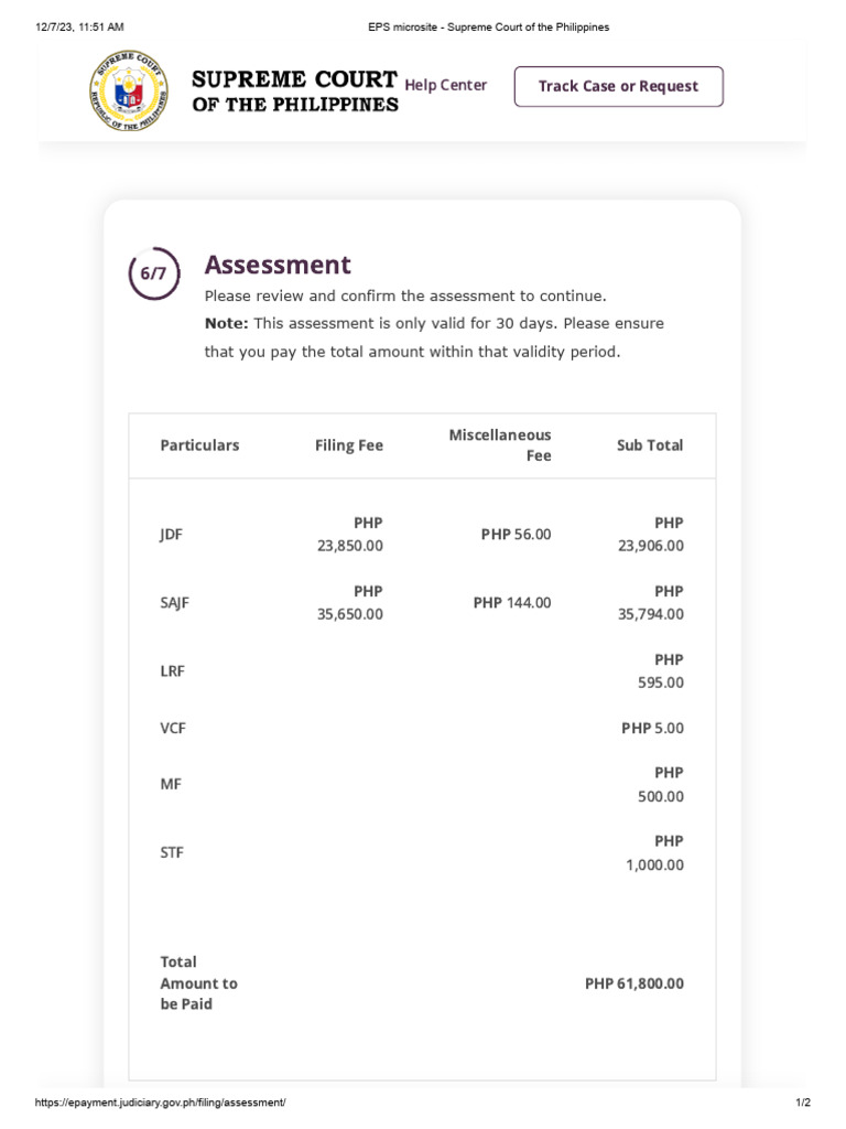 EPS Microsite - Supreme Court of The Philippines | PDF