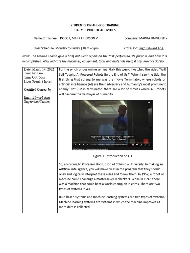 Week 3 Learning Journal | PDF