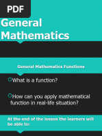 Functions in Real-Life Scenarios | PDF | Function (Mathematics ...