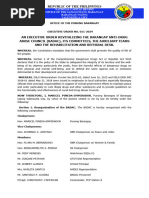 BADAC - Executive Order 2024 | PDF | Psychoactive Drugs | Philippines