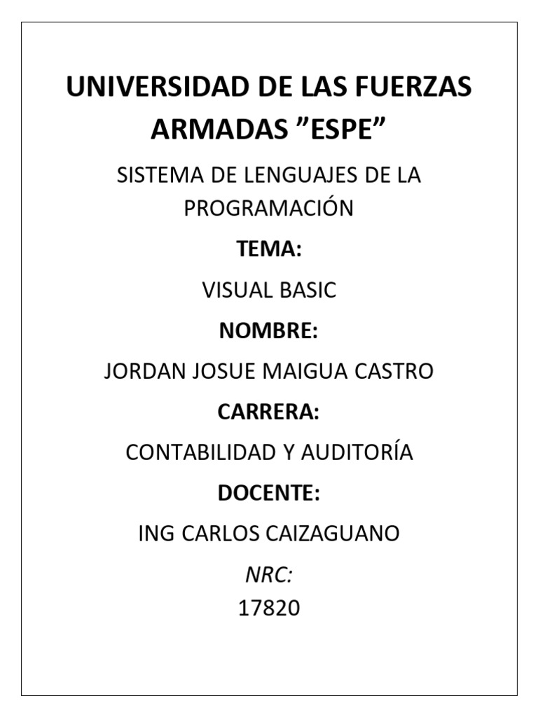 Jordan Maigua Tics | PDF | Básico | Microsoft Excel