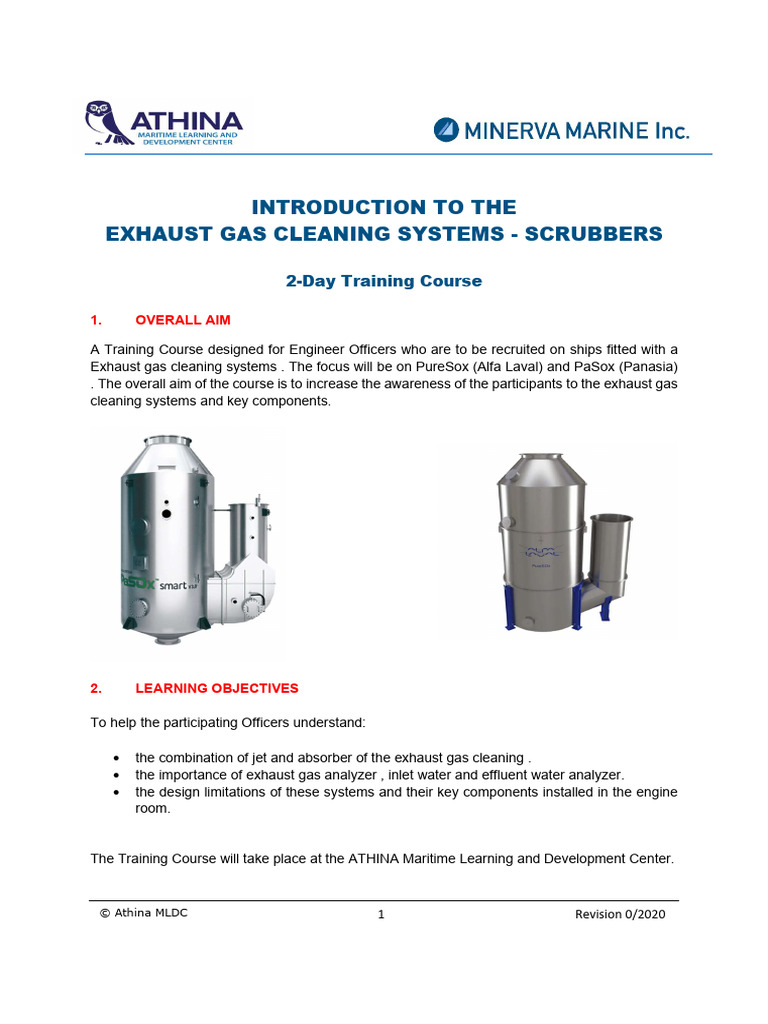 Scrubbers Brochure | PDF | Exhaust Gas | Mechanical Engineering