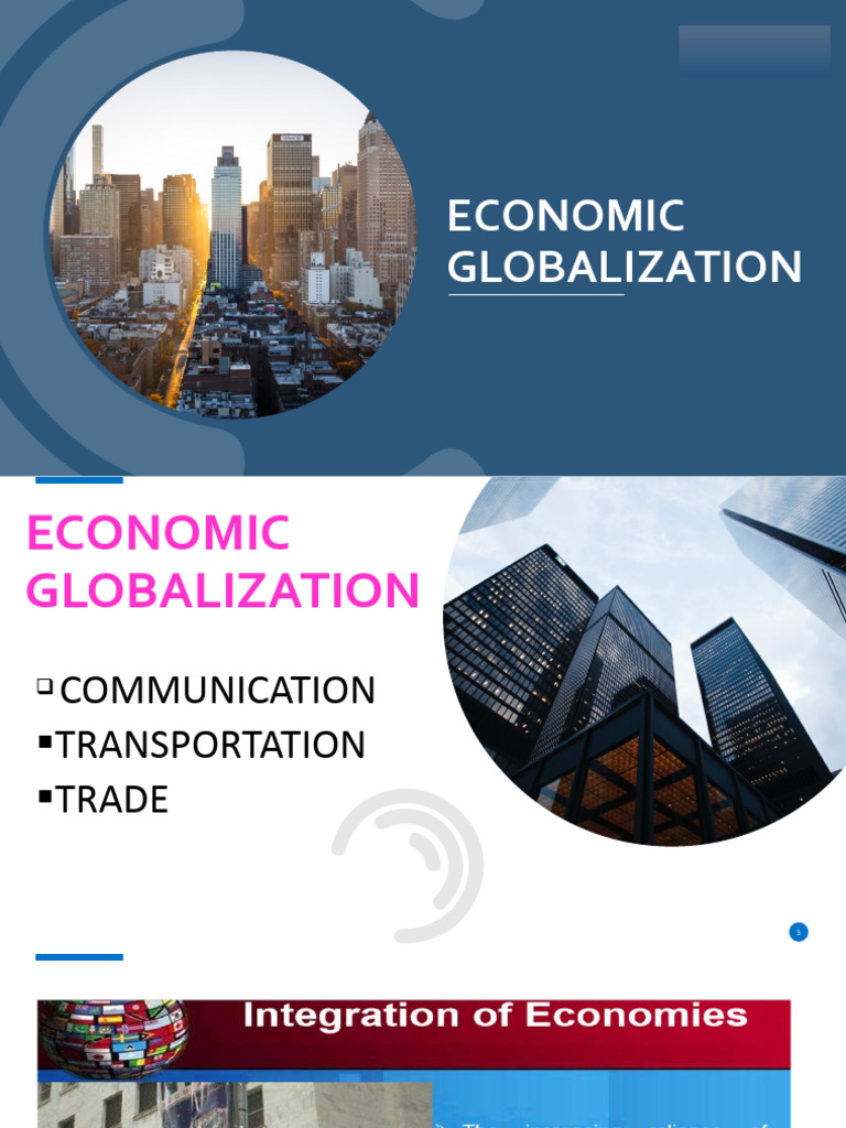 Economic Globalization Overview | PDF | World Trade Organization ...
