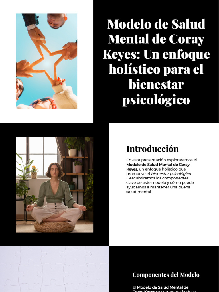 Modelo de Salud Mental - Coray Keyes | PDF