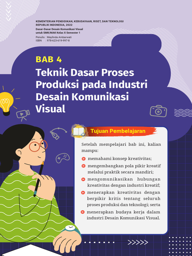 Kreativitas dalam Desain Komunikasi Visual | PDF | Seni