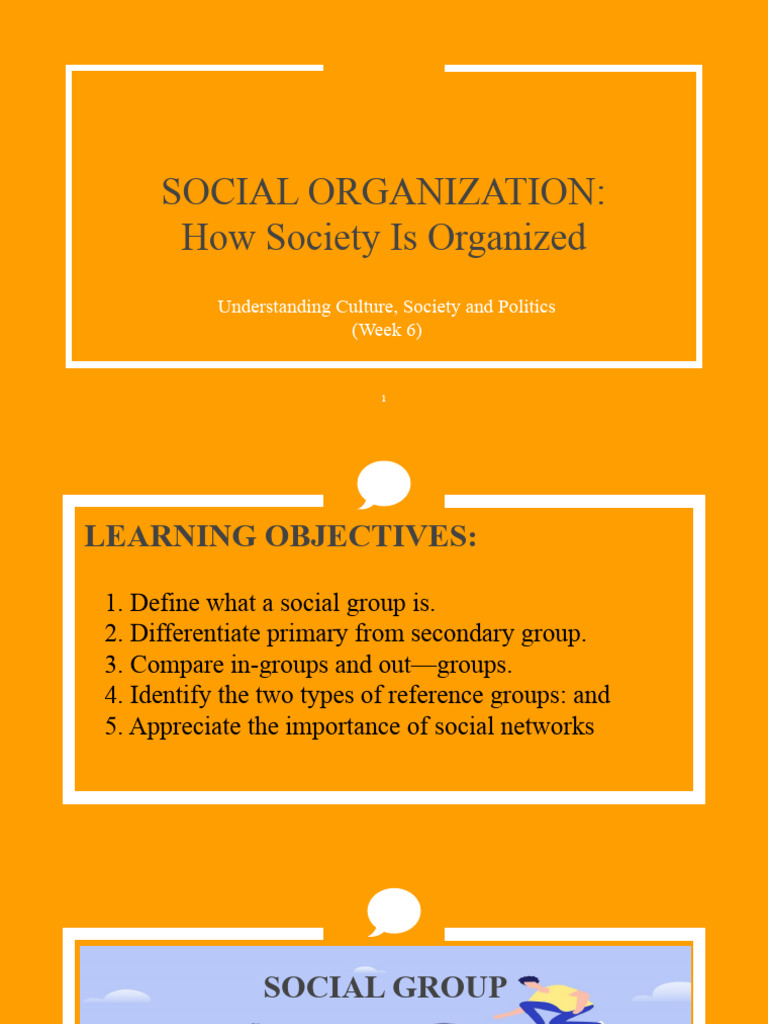 Module 6-Social Group | PDF | Social Group | Psychological Concepts