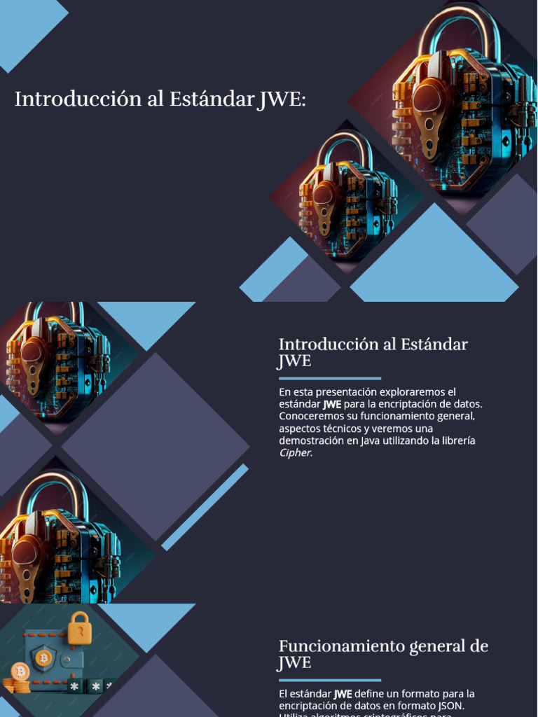 Introduccion Al Estandar Jwe | PDF