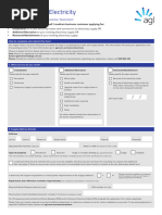 Ergon Energy Connection Request Form | PDF | Electrical Wiring | Relay