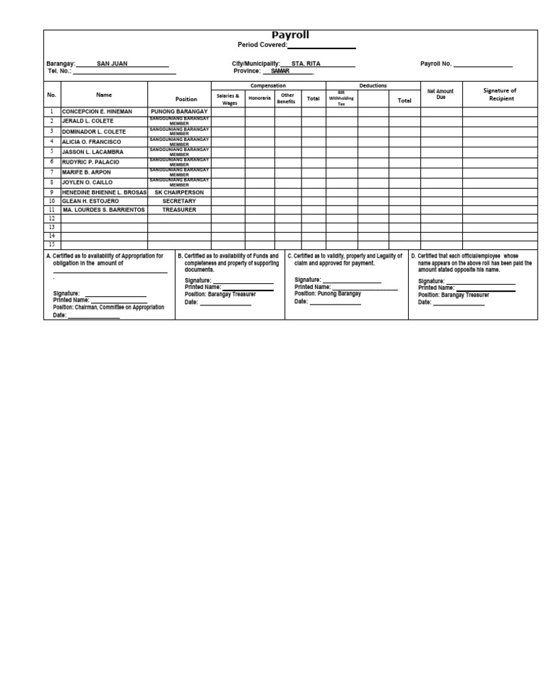 Payroll Pdf Payroll Tax Taxation