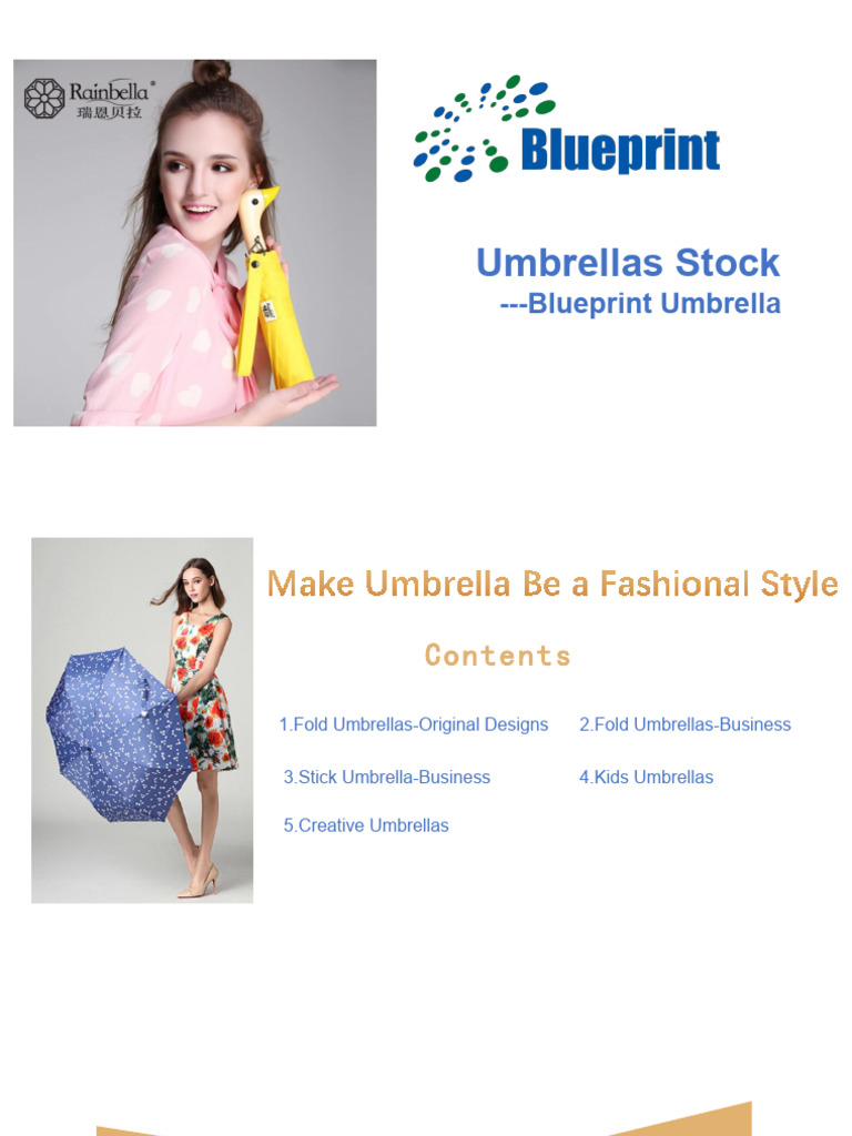 BLueprint Umbrella Factory-Stock Umbrellas Introduction with Price | PDF | Umbrella | Fiberglass