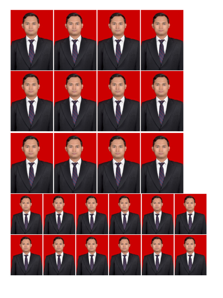 Foto Printable Merah 3x4 Dan 4x6 | PDF