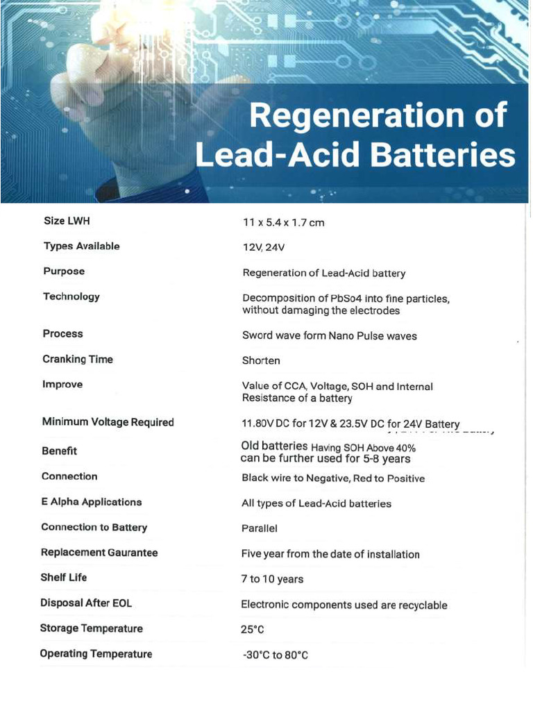 Battery Life Enhancer - 1 | PDF