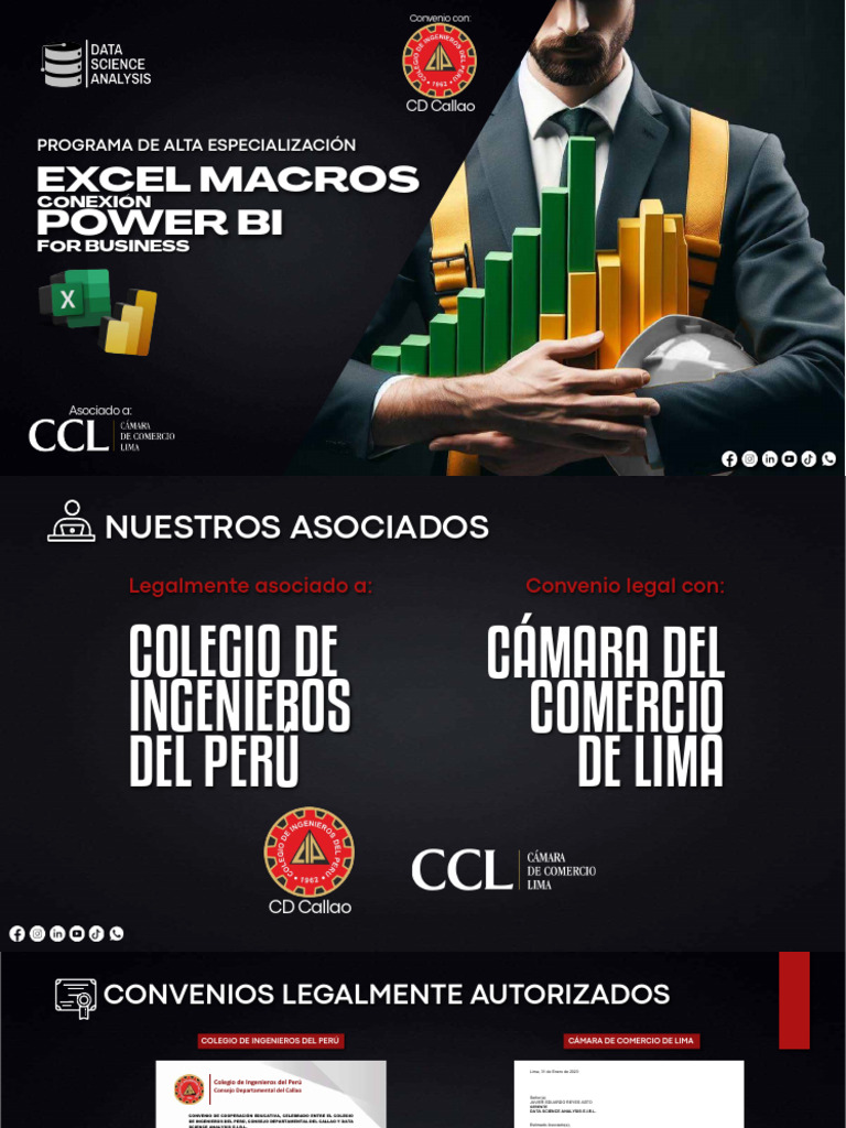 Temario Excel Macros & Power BI For Business | Descargar gratis PDF | Gestión de proyectos ...