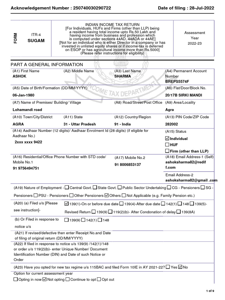 Form PDF 250740030290722 | PDF | Tax Deduction | Economies