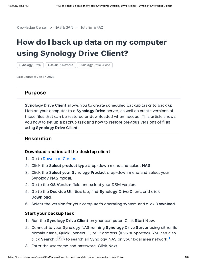 Client Backup | PDF | Backup | Computer File