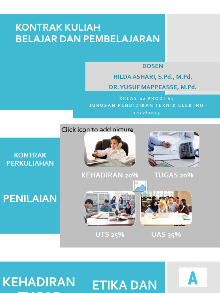 Kontrak Kuliah | PDF