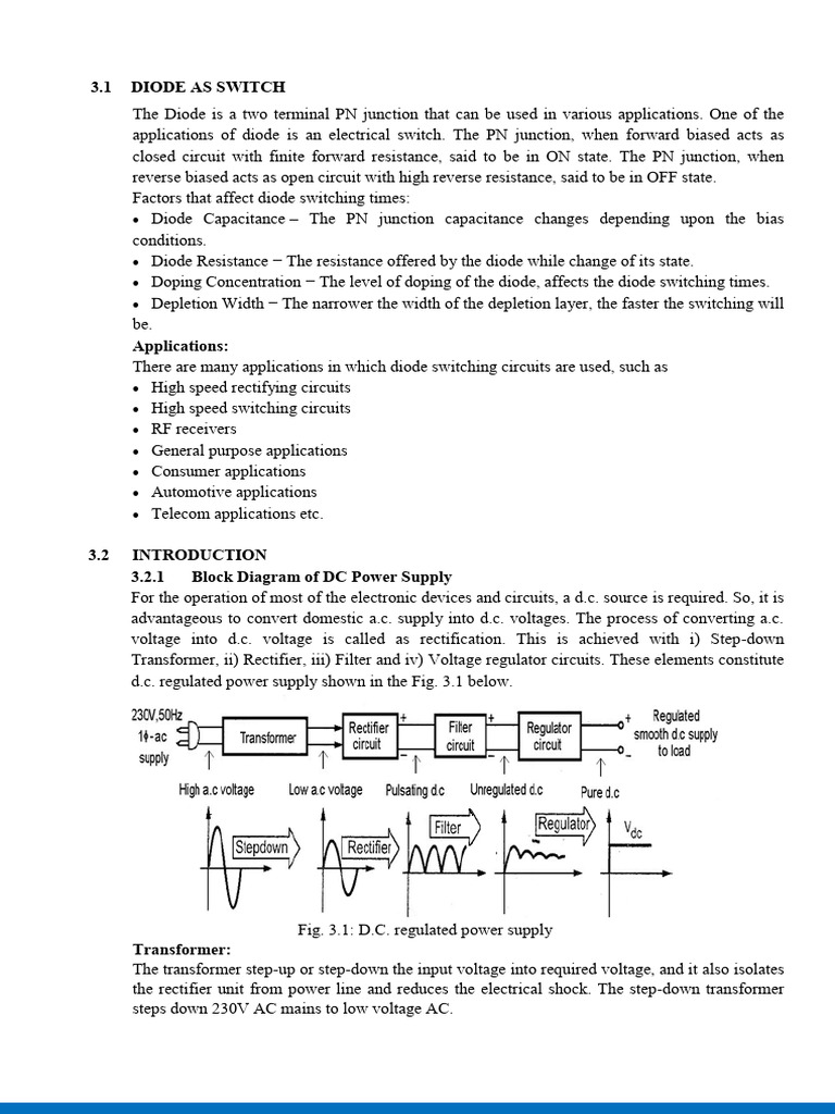 EDC Material | PDF | Rectifier | Diode