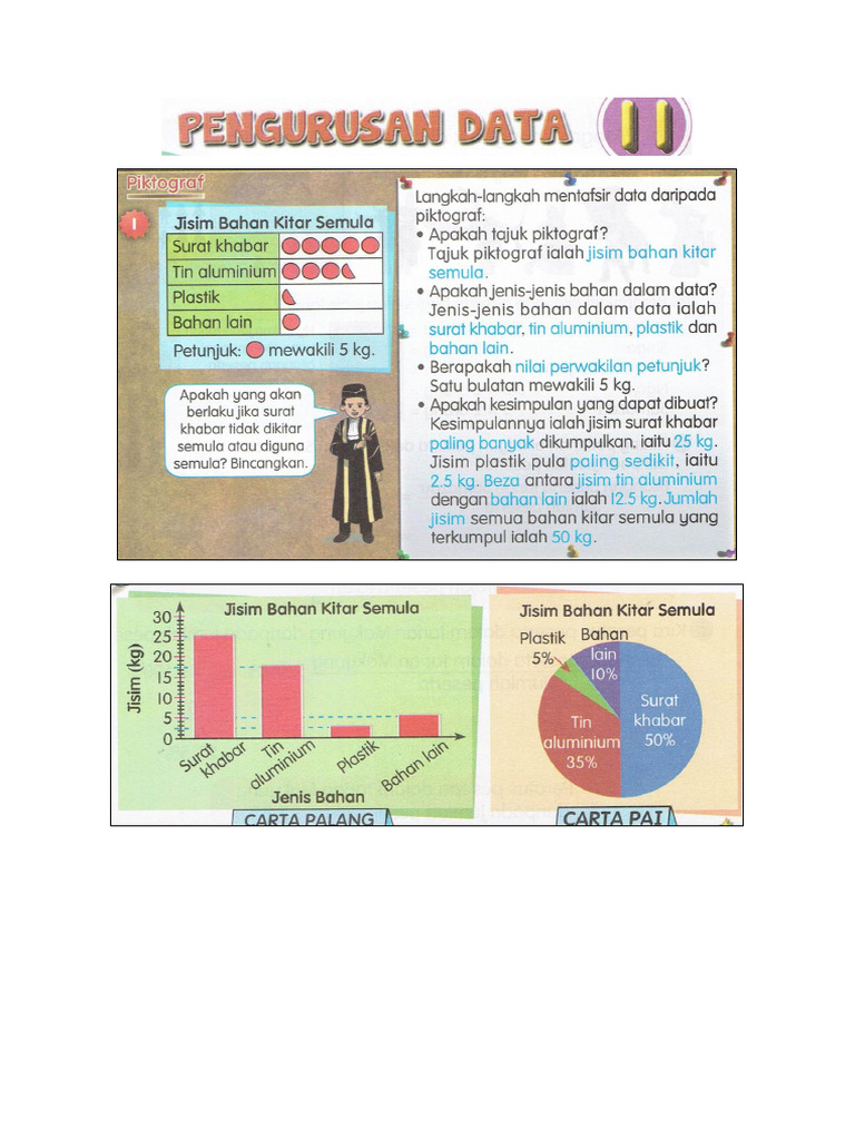 Bab 11 Pengurusan Data (Darjah 6) | PDF