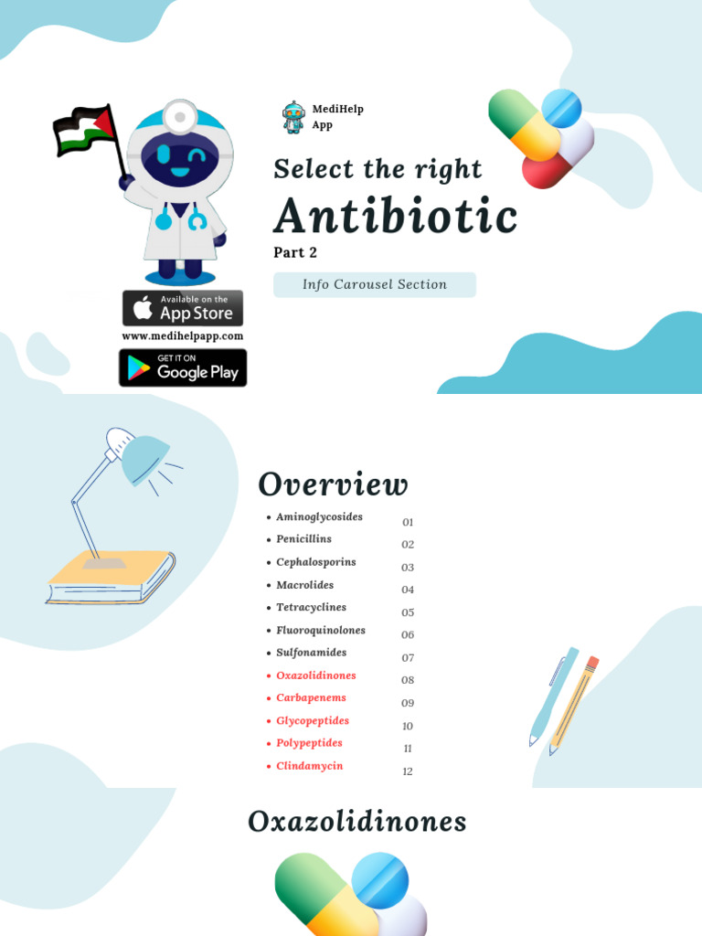 Antibiotics How To Select The Right One Part 2 | PDF | Biocides | Drugs
