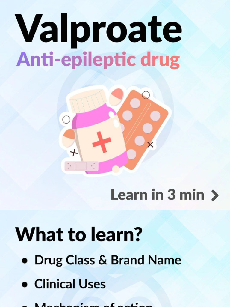 Valproate | PDF
