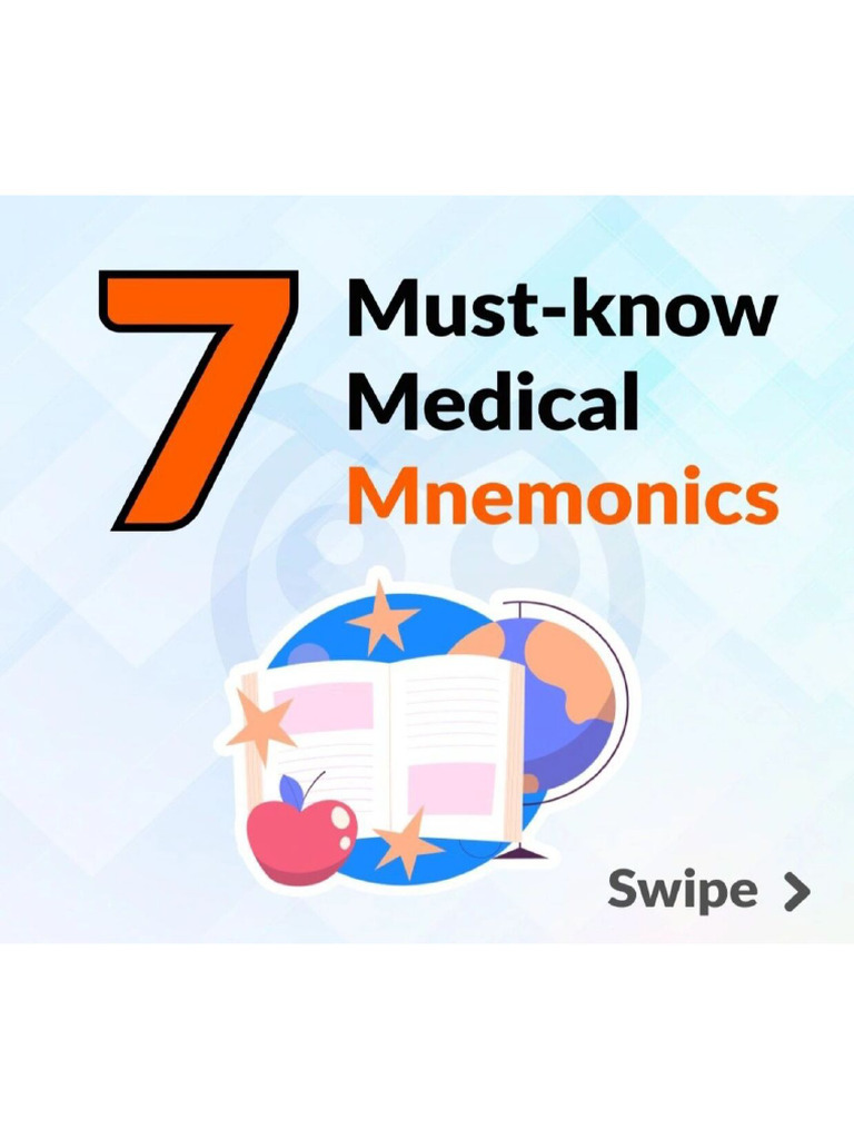 Medical Mnemonics | PDF