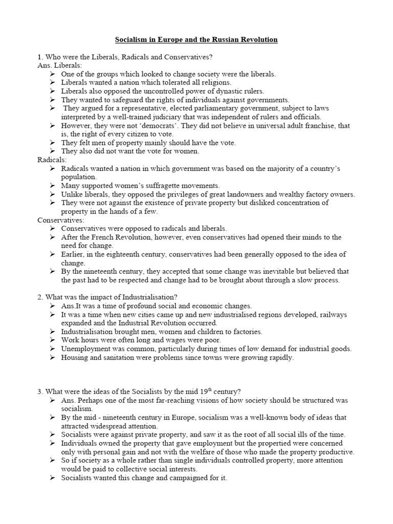 Russian Revolution | PDF | Socialism | Capitalism