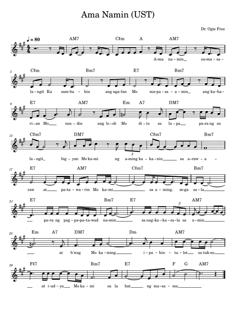 Ama Namin UST | PDF