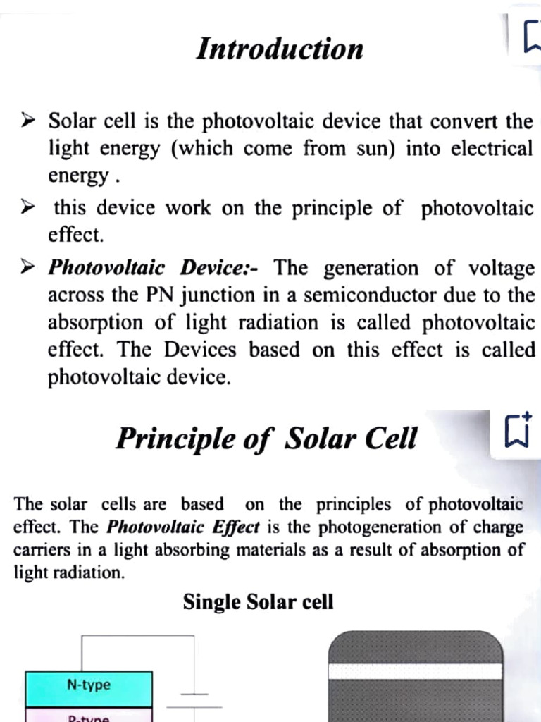 Solar Cells | PDF