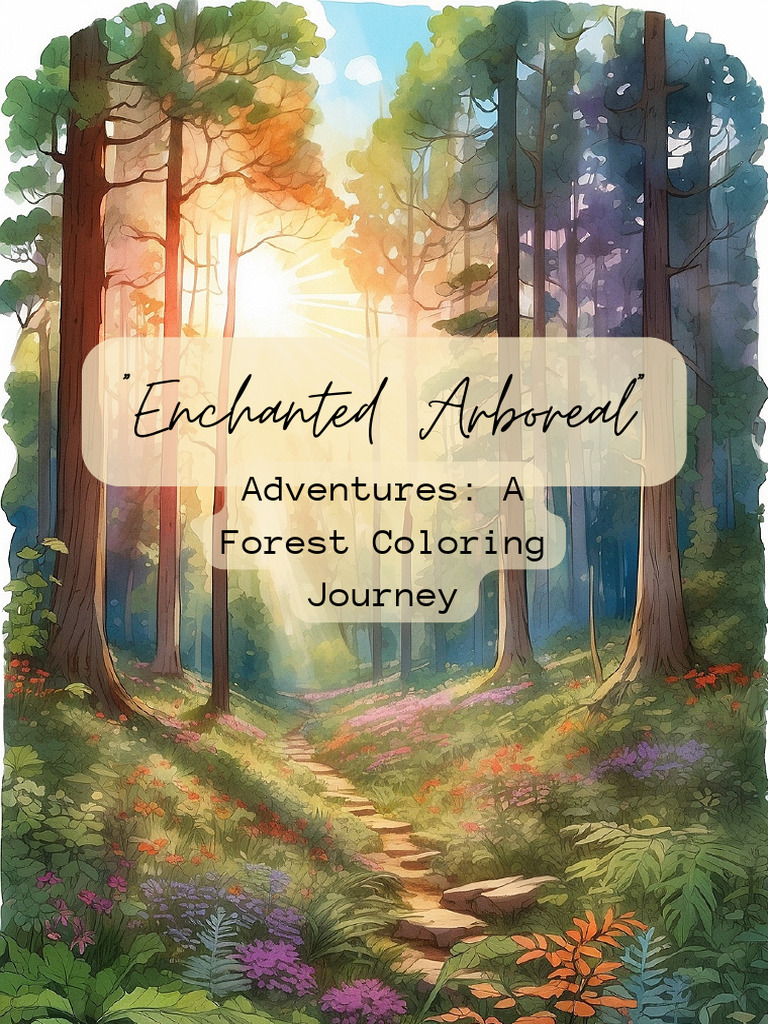 Coloring Book Forest | PDF