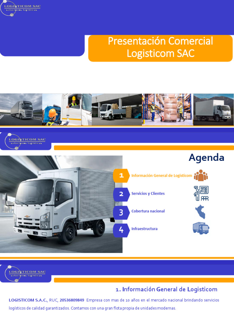 PRESENTACION Empresa | PDF | Logística | Transporte