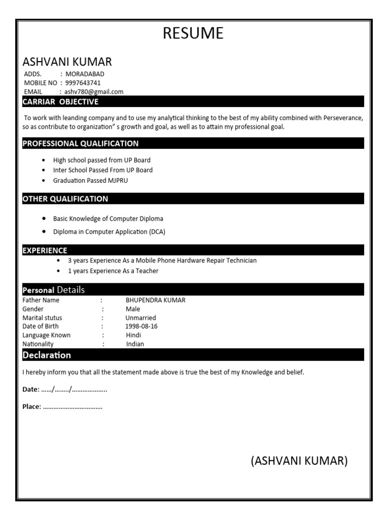 all resum | PDF | Knowledge | Professional Certification