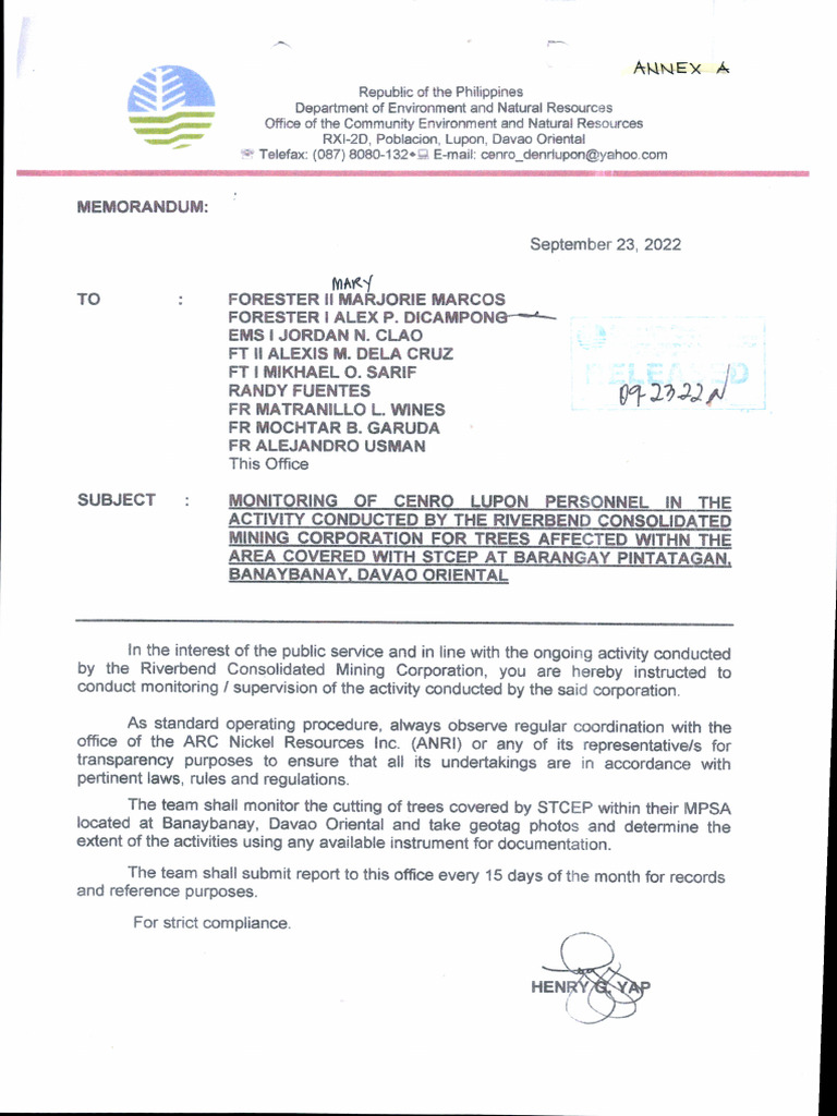 Request For Utilization of Logs | PDF