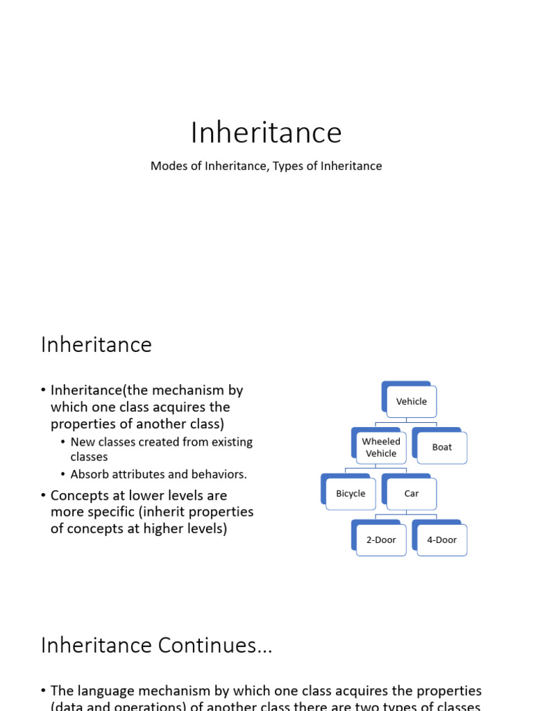 10 Inheritance | PDF | Inheritance (Object Oriented Programming ...