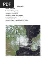 RESEARCH TASK GRADE 12 2025 | PDF | Geography | Hypothesis
