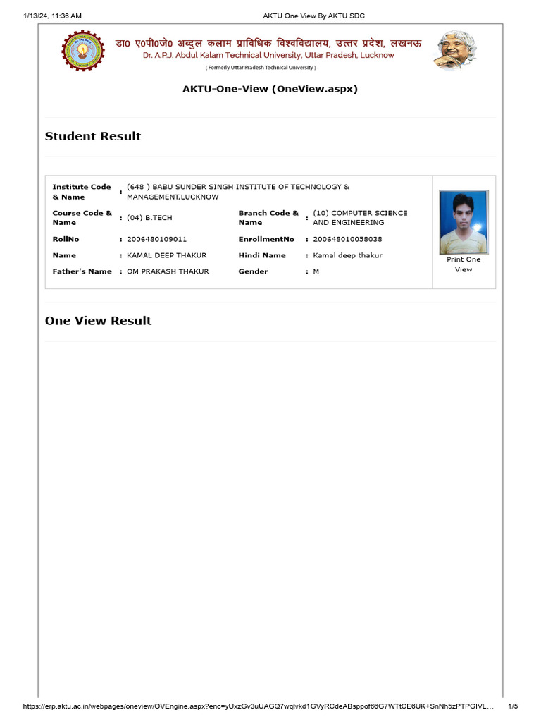 Aktu One View by Aktu SDC - pdf2006480109011 | PDF | Source Code | Compiler