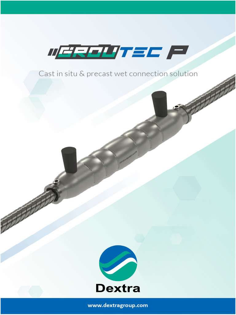 Dextra Groutec P Brochure 2023 en SIGNED | PDF | Deep Foundation | Materials