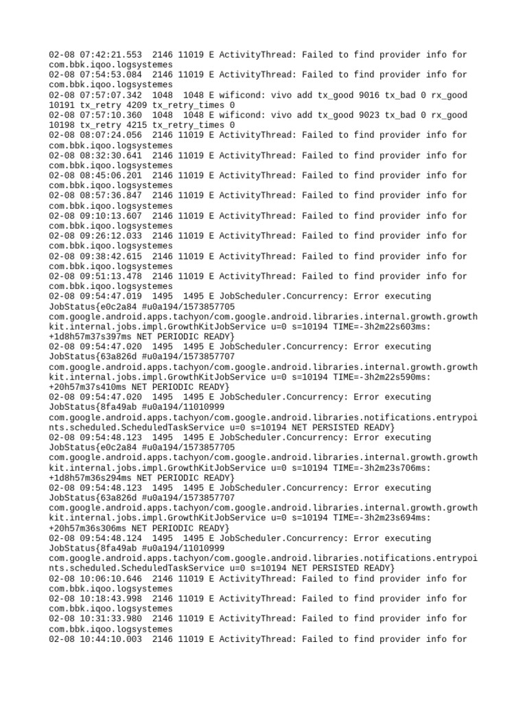 Log | PDF | Software | Mobile Computers