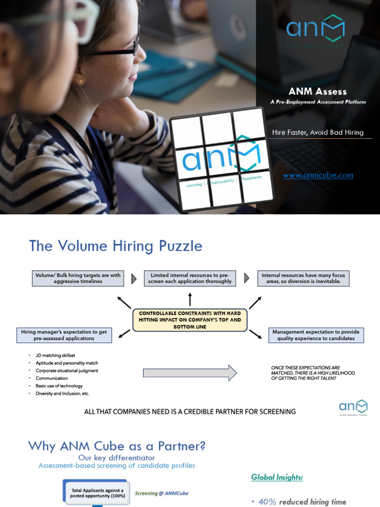 ANM Cube Corporate Profile - 2024 | PDF | Recruitment | Economies
