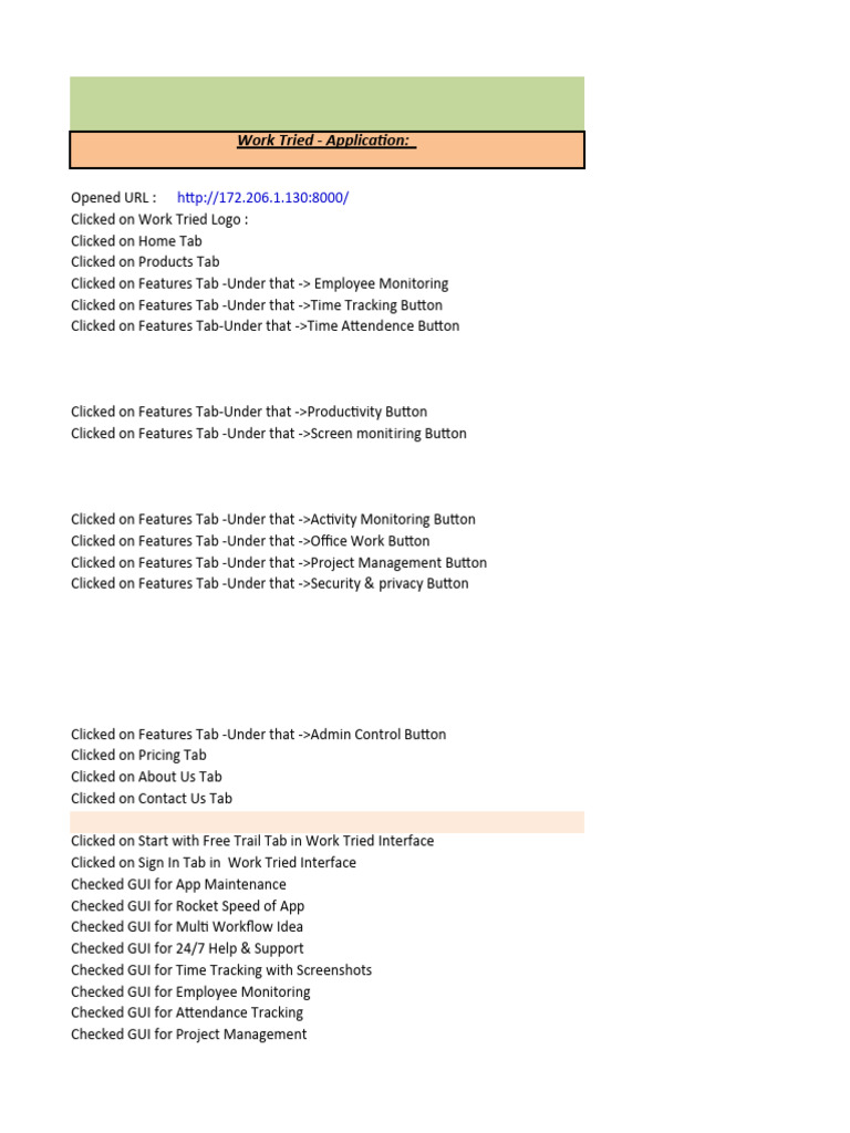 Task 2 Integration Testing To Work Tried By Vineeth Pdf Letter