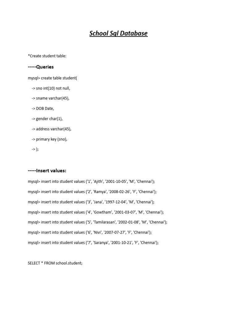 Student Database 1 | PDF | Computer Data | Data
