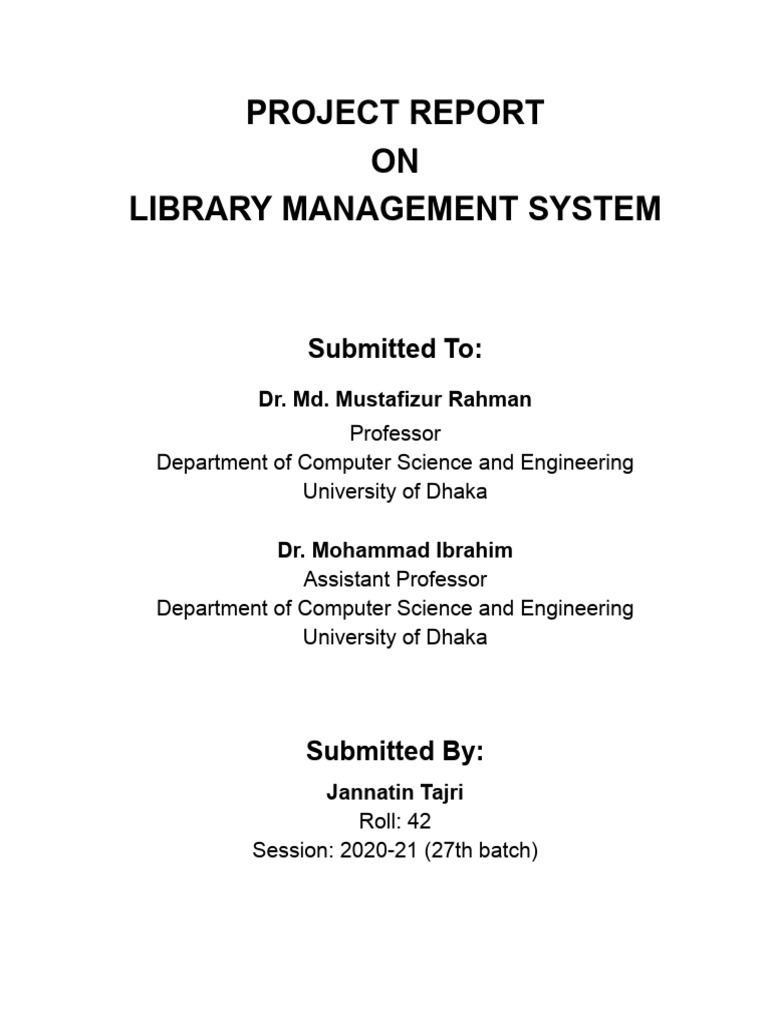 42 LibraryManagementSystem | PDF | Databases | Libraries