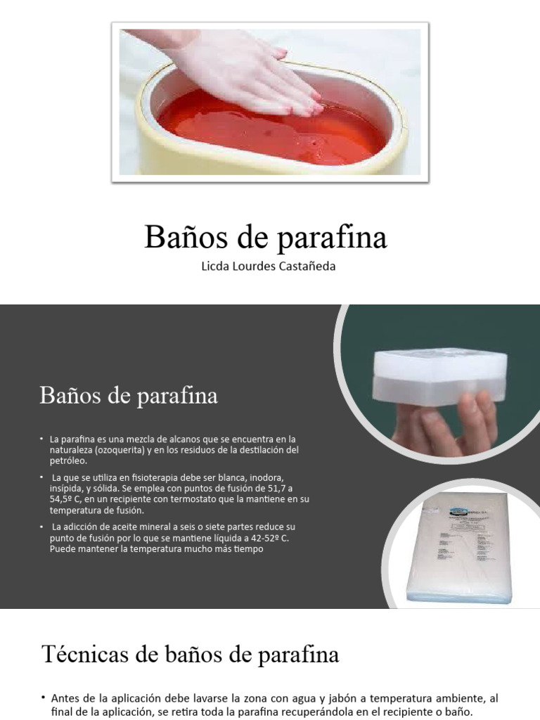 09 Tecnica de Parafina | PDF | Sustancias químicas | Química