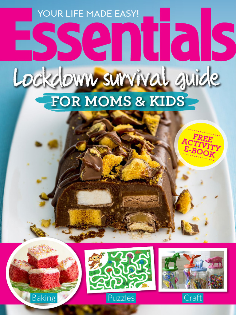 Lockdown Activity E-Book for Moms | PDF | Cakes | Ice Cream